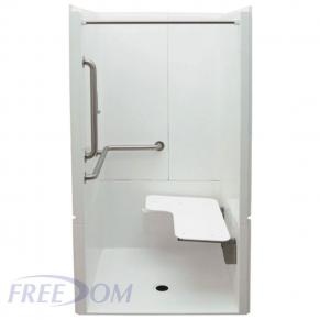 ADA Compliant Transfer Shower for People with Disabilities