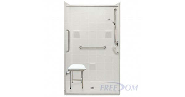 48" x 37" Freedom Easy Step Shower | Freedom Showers