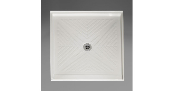 48" x 48" Accessible Shower Pan (Acrylic) | Freedom Showers