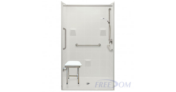 48" x 37" Freedom Accessible Shower | Freedom Showers