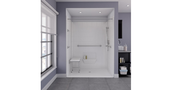 60" x 49" Freedom Accessible Shower | Freedom Showers