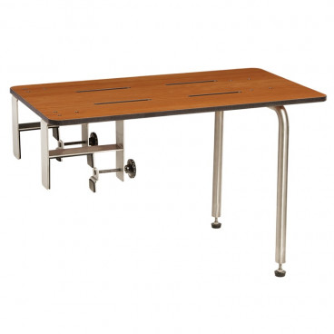 Freedom Removable Bathtub Seat, ADA Compliant (26.5 in x 15 in) Teak