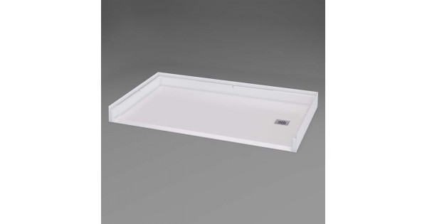 Freedom Inspire Series 60" x 36" Accessible Shower Pan Right hand drain ...