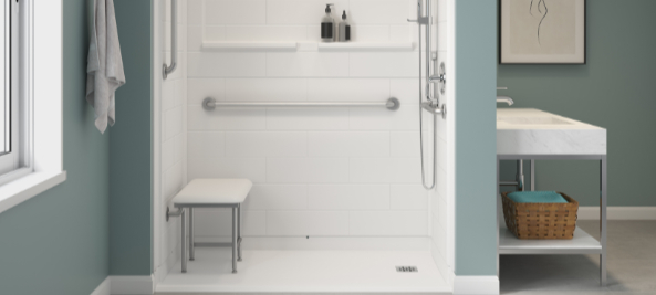 New Inspire Wheelchair Accessible Showers