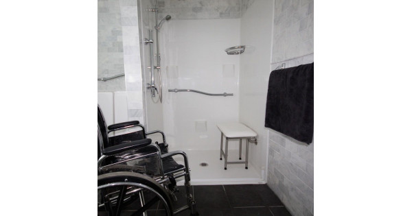 48" x 37" Freedom Accessible Shower | Freedom Showers