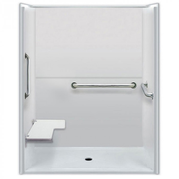 60" x 36" Freedom Accessible Shower (Left Seat) | Freedom Showers