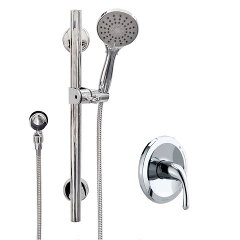 60" x 33" Accessible Shower (Right Drain) | Inspire Showers