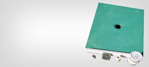 Level Entry Shower Pan | Curbless Shower Base for Tile