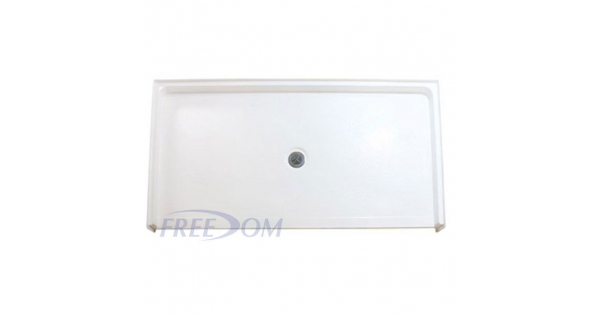 Freedom ADA Shower Pan, Center Drain (62 7/16" x 32 1/4")